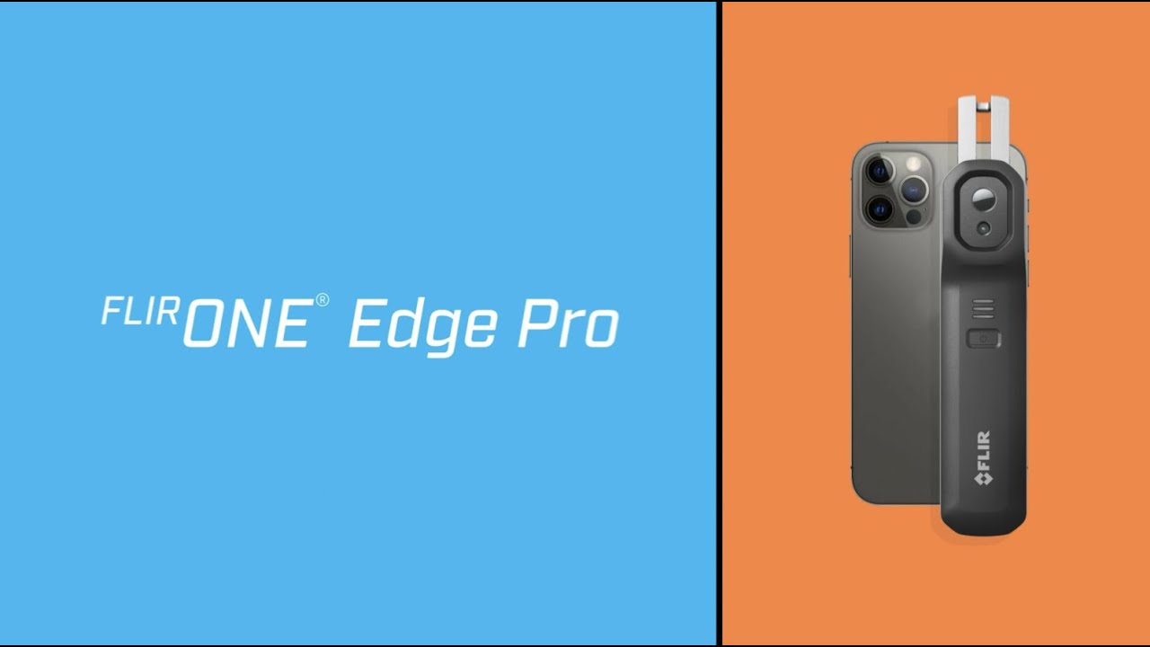 FLIR ONE® Edge Pro 출시, 새로운 각도로 바라본 열화상 - YouTube