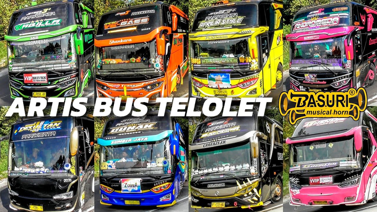 Mobil Bus Telolet Nabilla Ve-Gass Aprilia Style Andromeda Cunak The ...