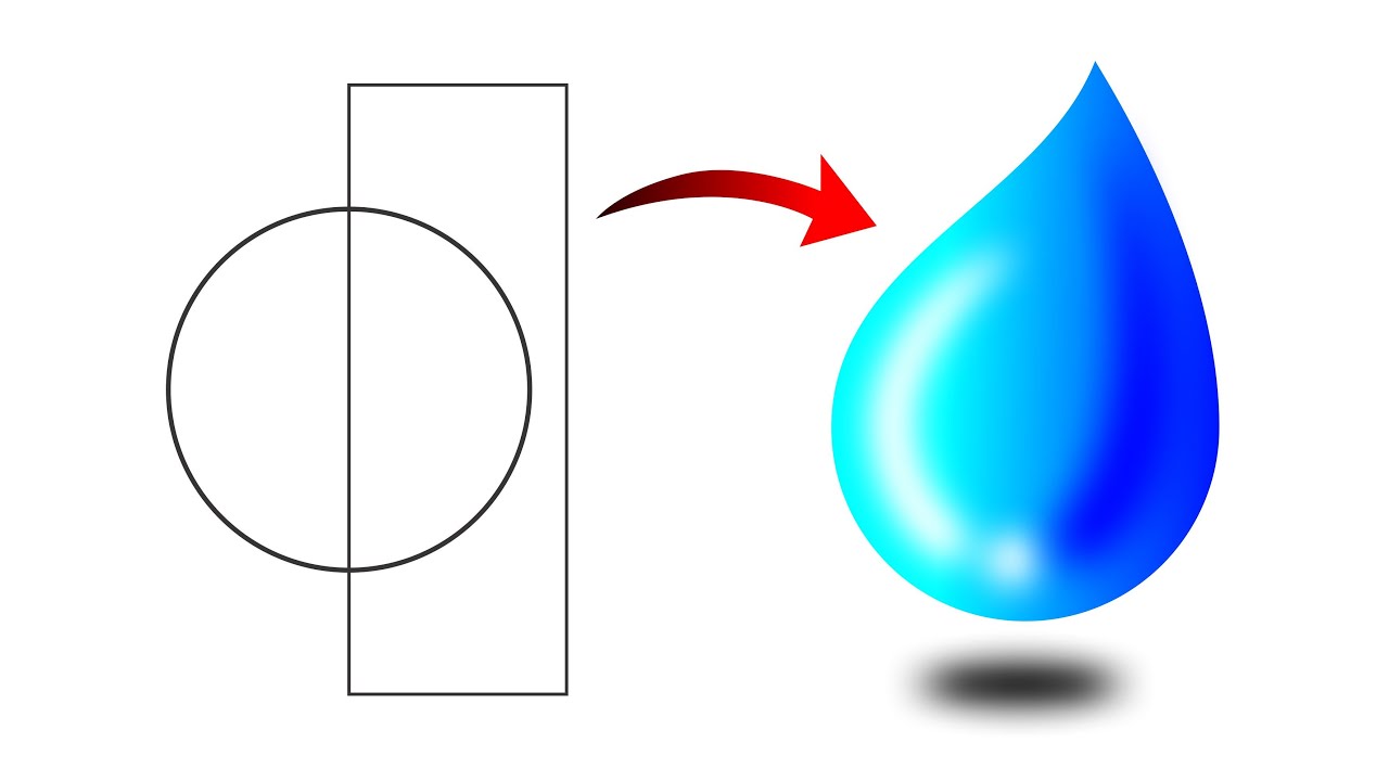 Trik membuat Tetesan Air dengan Fitur Blur di Coreldraw untuk Pemula ...
