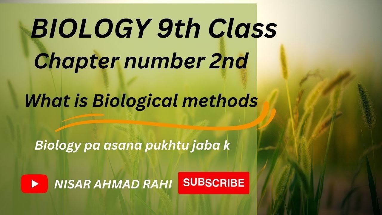 Scienific method for biological problem | What is Biological method ...