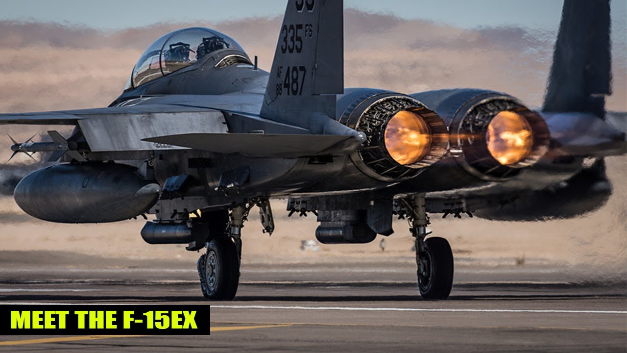 Meet The F-15EX : The US Air Force Has Big Plans For This Fighter Jet - YouTube
