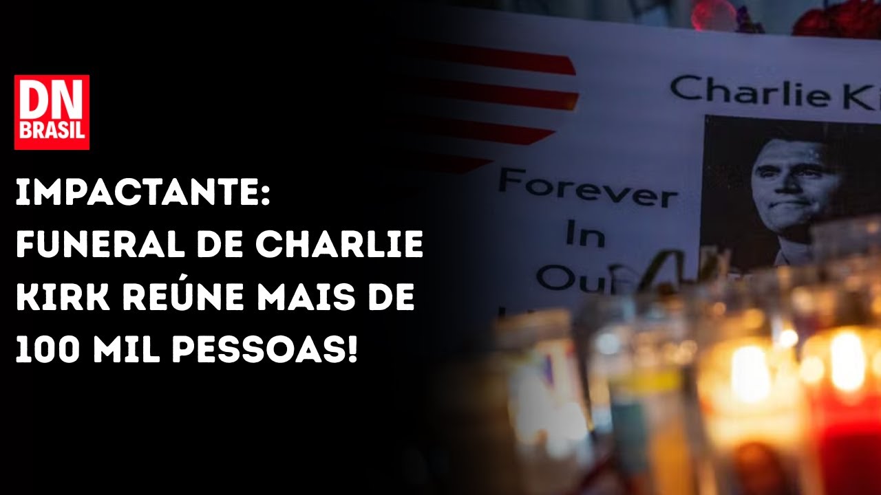 Impactante: Funeral de Charlie Kirk reúne mais de 100 mil pessoas ...