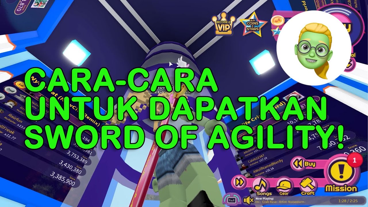 ROBLOX MALAYSIA | Cara-cara untuk dapatkan Sword of Agility! - YouTube