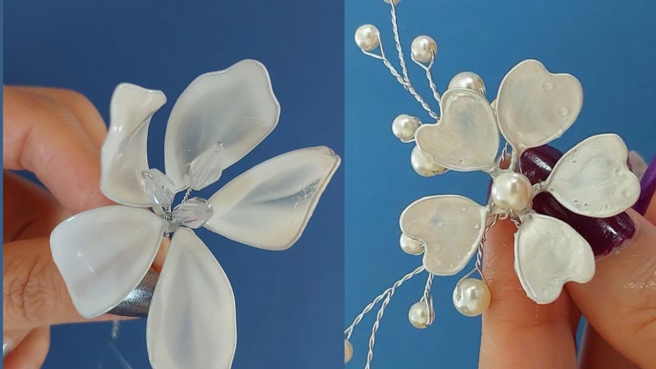 How to Make Waterproof Flowers for Crowns | DIY Tiara Tutorial ...