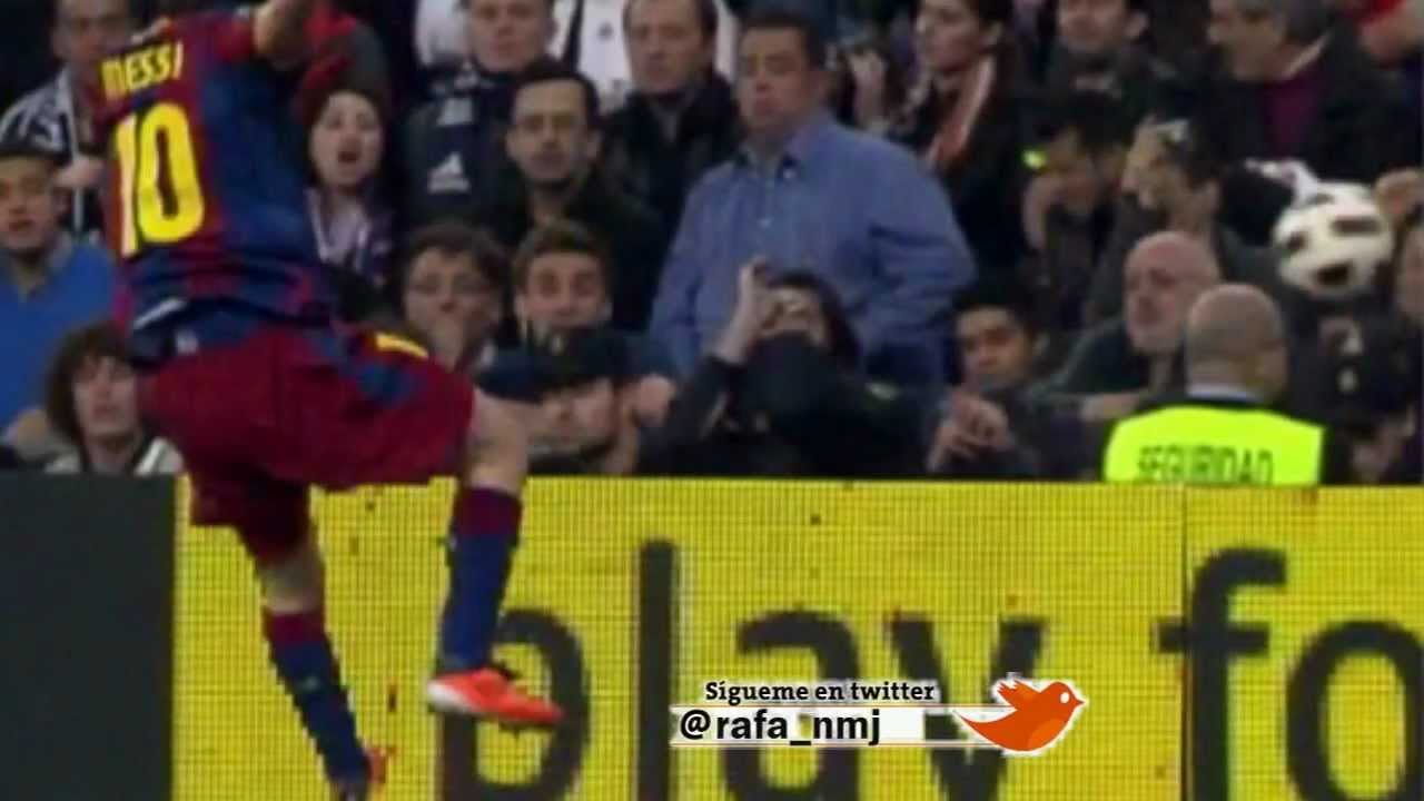Messi Pelotazo Todos Los Angulos HD 720p Santiago Bernabeu Real Madrid ...
