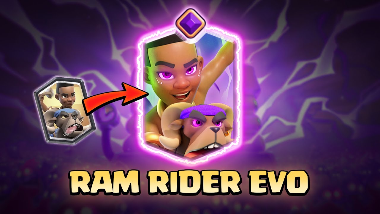 🐏Ram Rider Evo Concept #clashroyale - YouTube