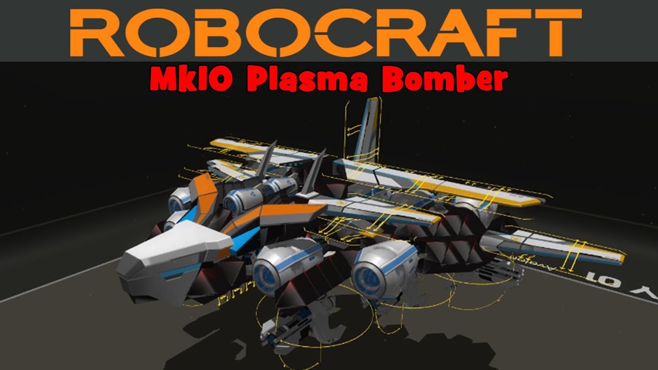 Robocraft! - Mk10 Plasma Jet 'Avalon' - YouTube