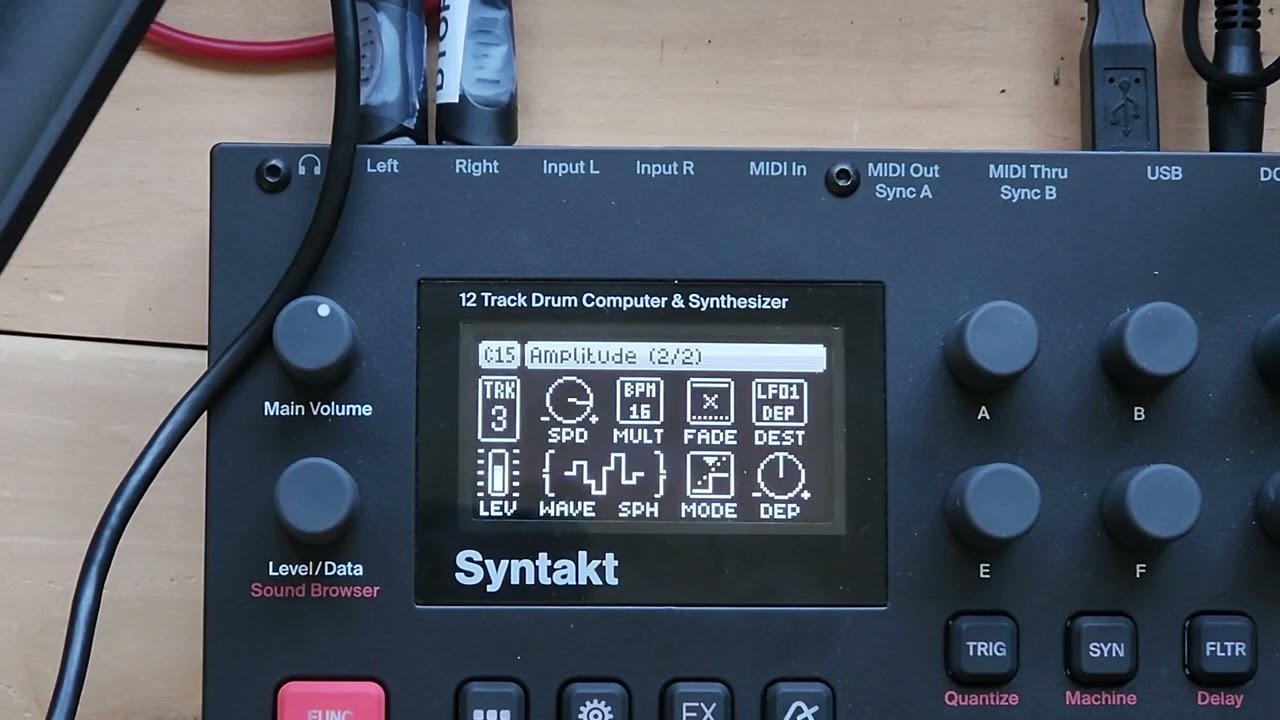 Custom Syntakt Preset #1 - Bwang - YouTube
