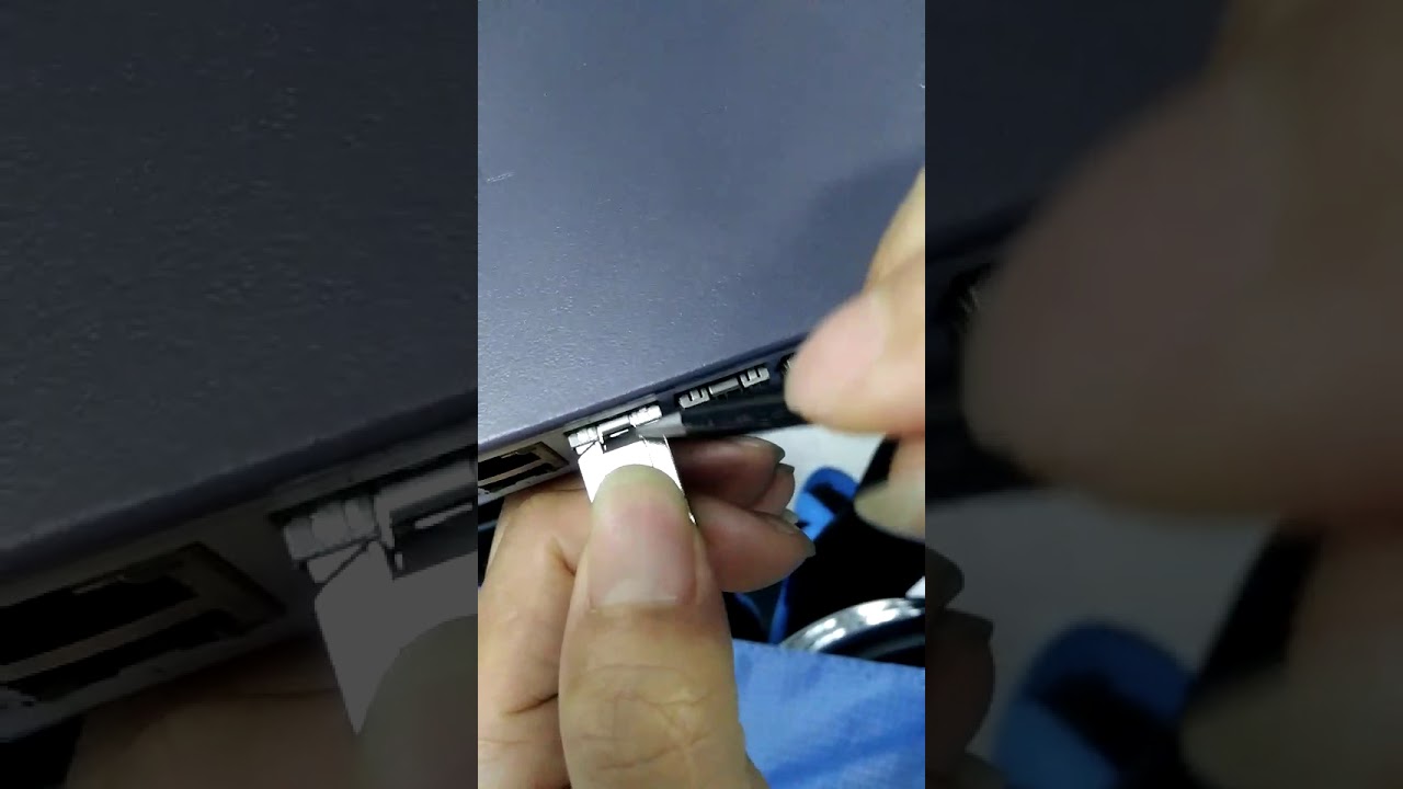 How to take out a trapped SFP module. - YouTube