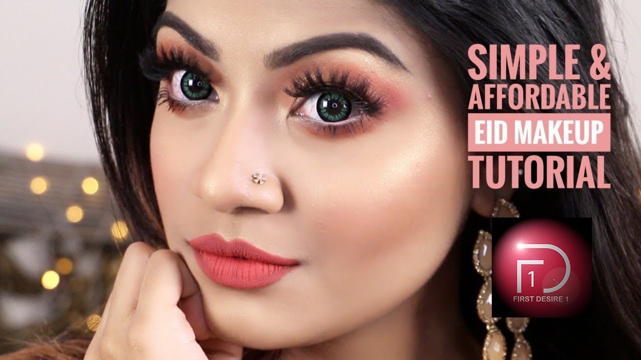 Eid Makeover | Simple and Elegant Eid Makeup Look | Glowy Makeup By ...