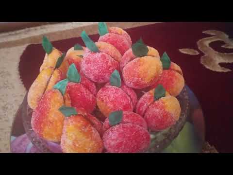 Şaftalı şirniyyatı 🍑