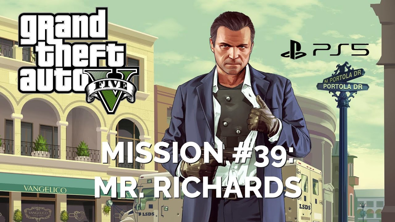 GTA V - Mission #39: Mr. Richards [PS5] - YouTube