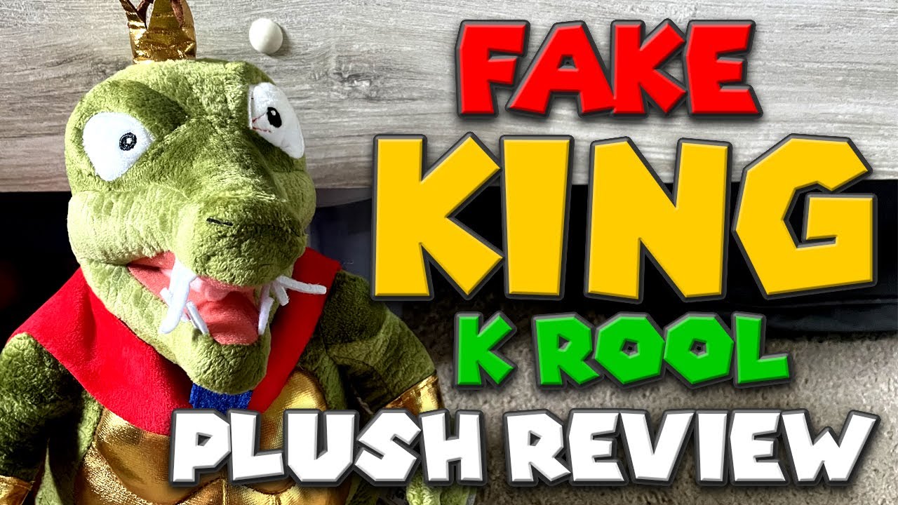 Fake King K Rool Plush Review - YouTube