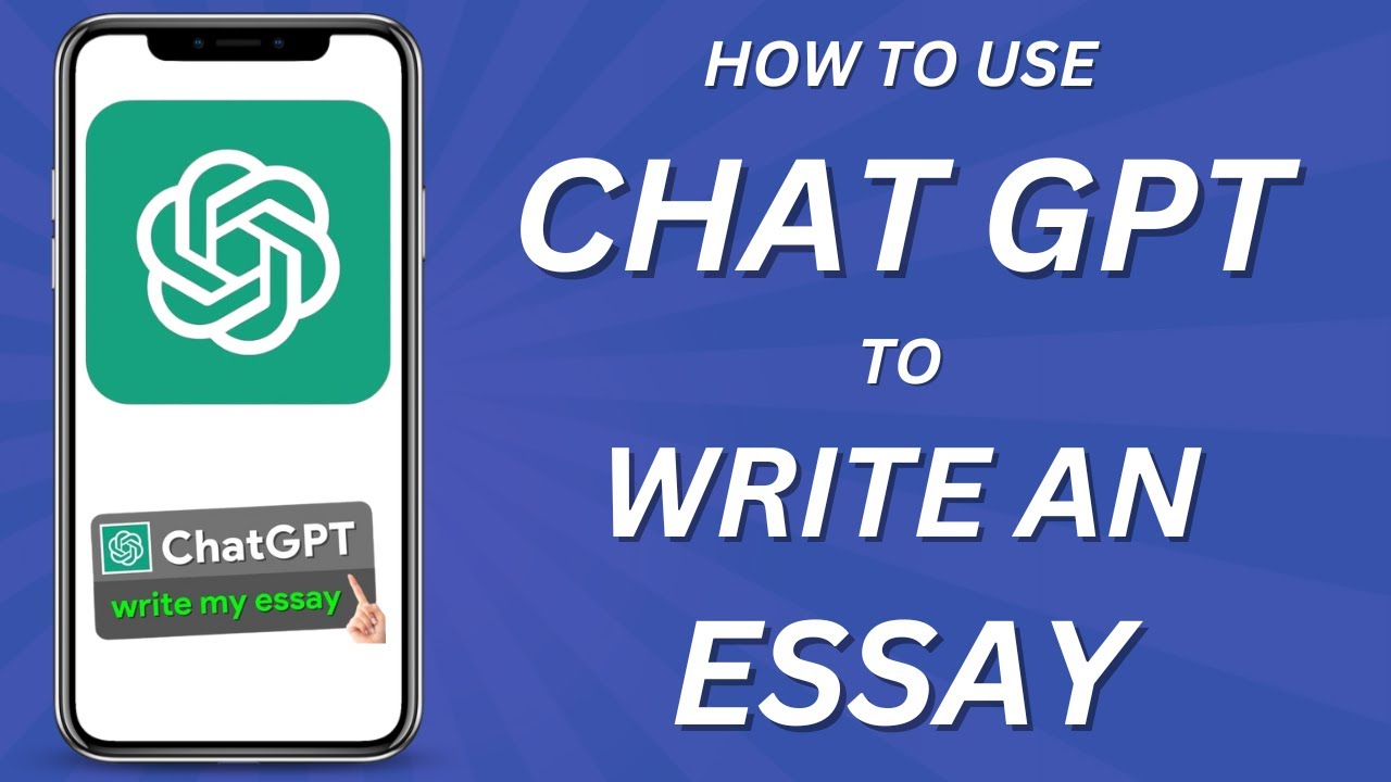 How to use chatgpt to write an essay (2023) - YouTube