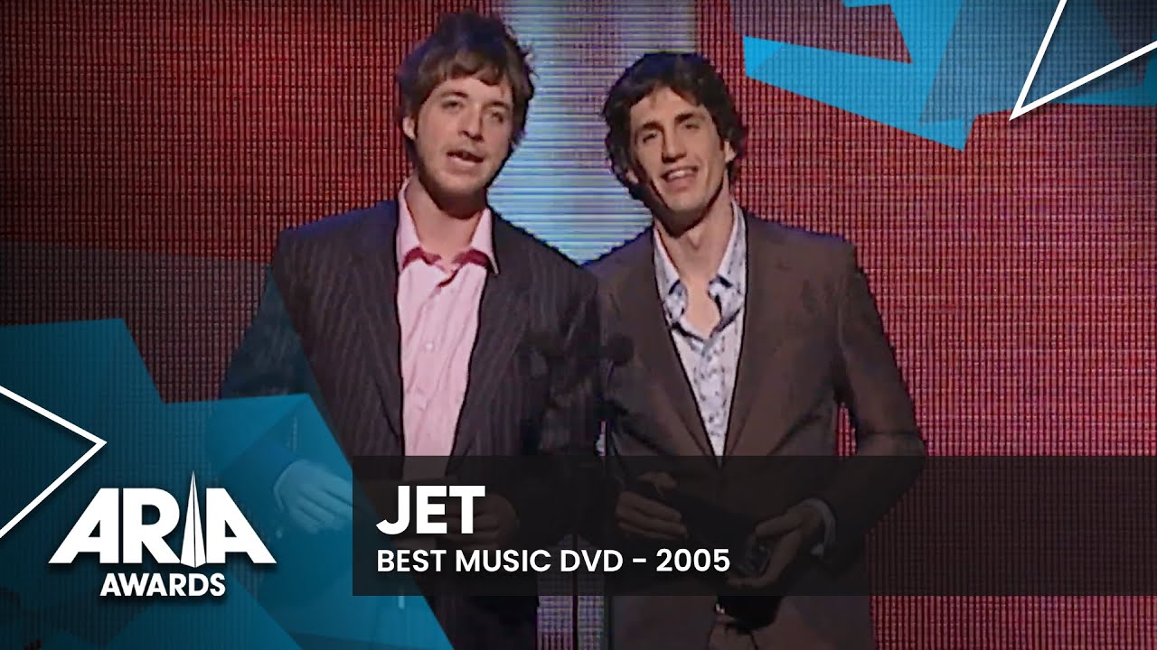 Jet wins Best Music DVD | 2005 ARIA Awards - YouTube