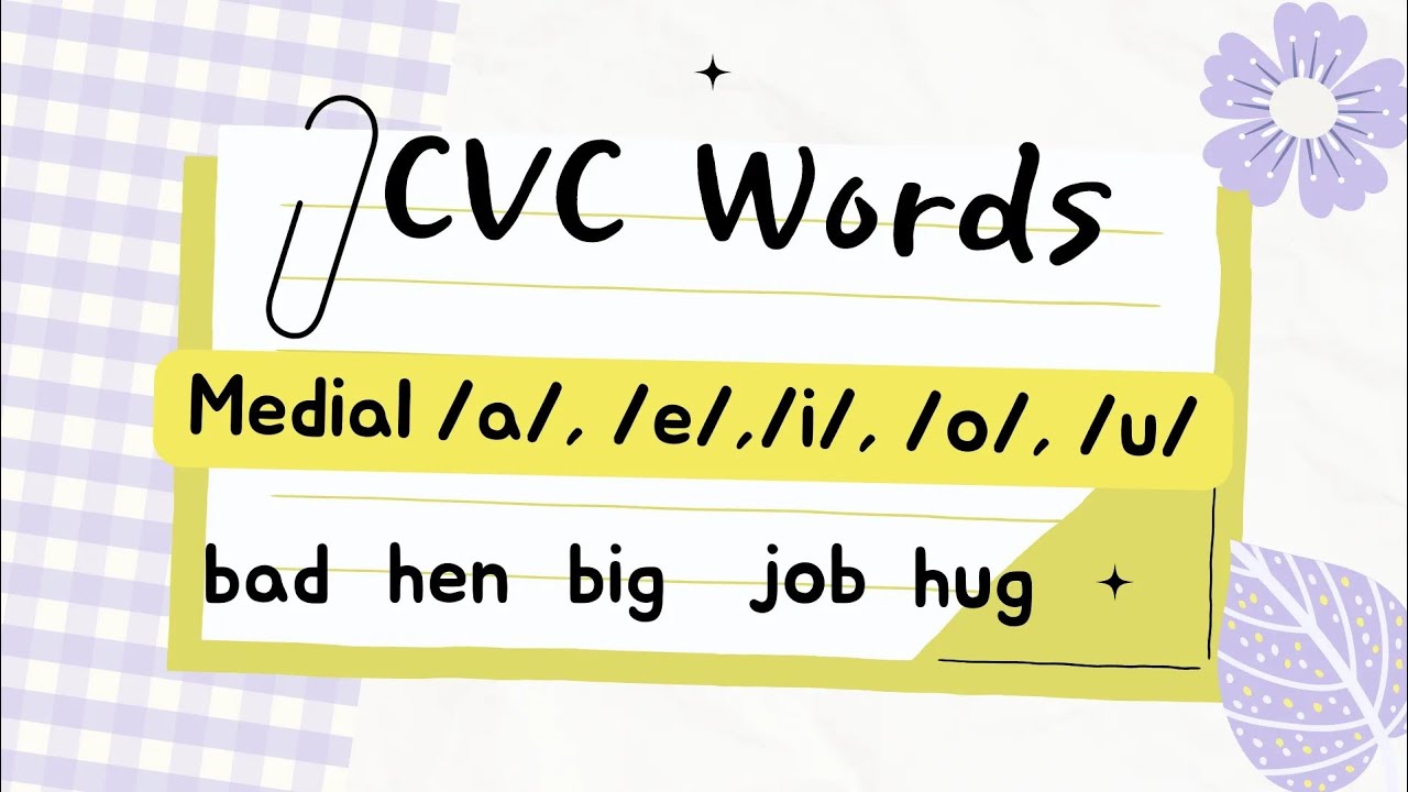 ENGLISH 2 Q4 || WEEK 1 || READ WORDS WITH SHORT e,a,i,o and u SOUND IN ...