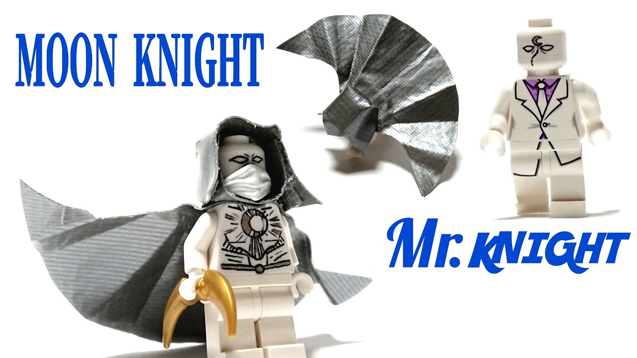 Lego Marvel Moon Knight and Mr. Knight Making moc - YouTube