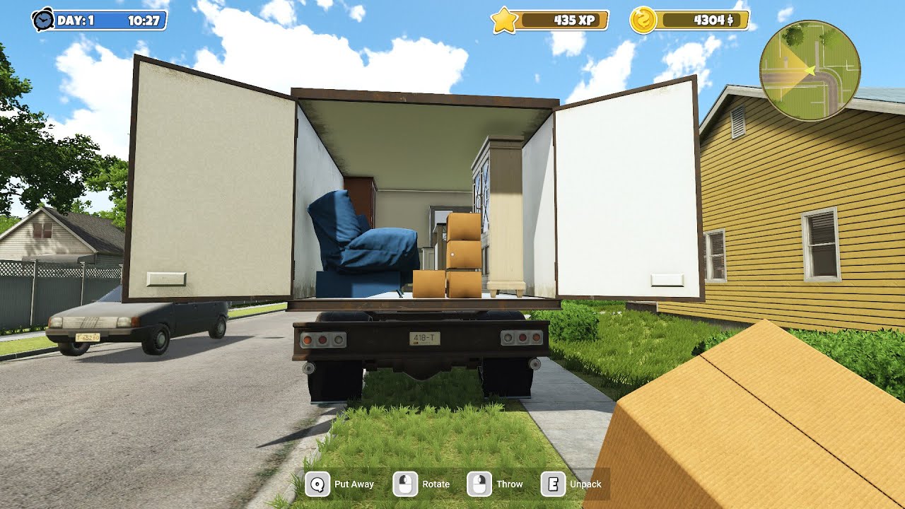 Some Moving Simulator Game About Packing Boxes, Loading Furniture And ...