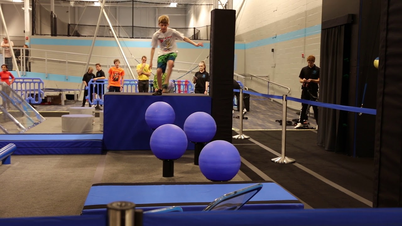 Parkour Area at Zava Zone - YouTube