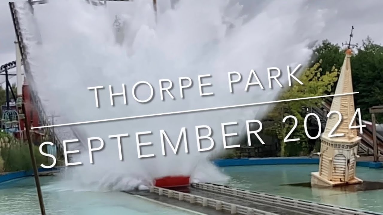 A day in Thorpe Park September 2024 VLOG - YouTube