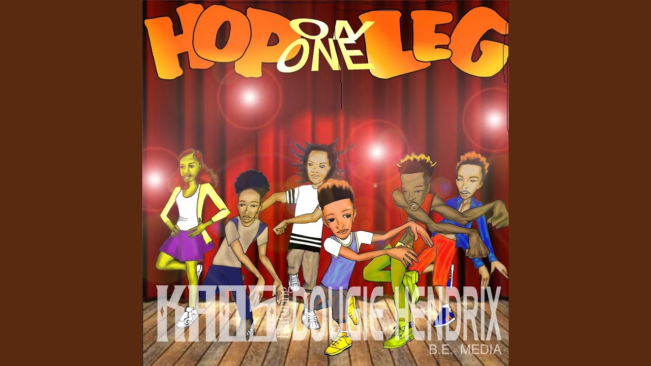 One Leg Hop Cartoon
