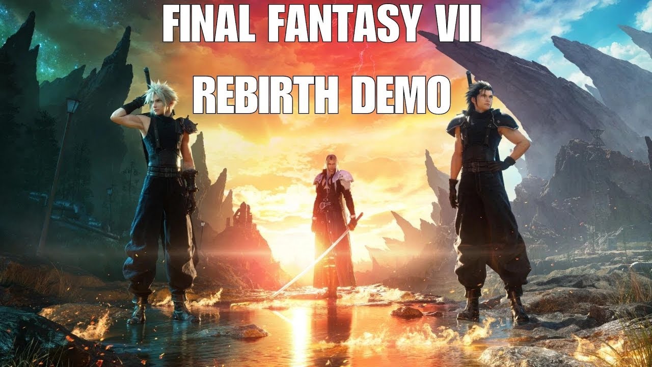 Final Fantasy VII Rebirth - DEMO (Fall of a Hero in Nibelheim) - YouTube