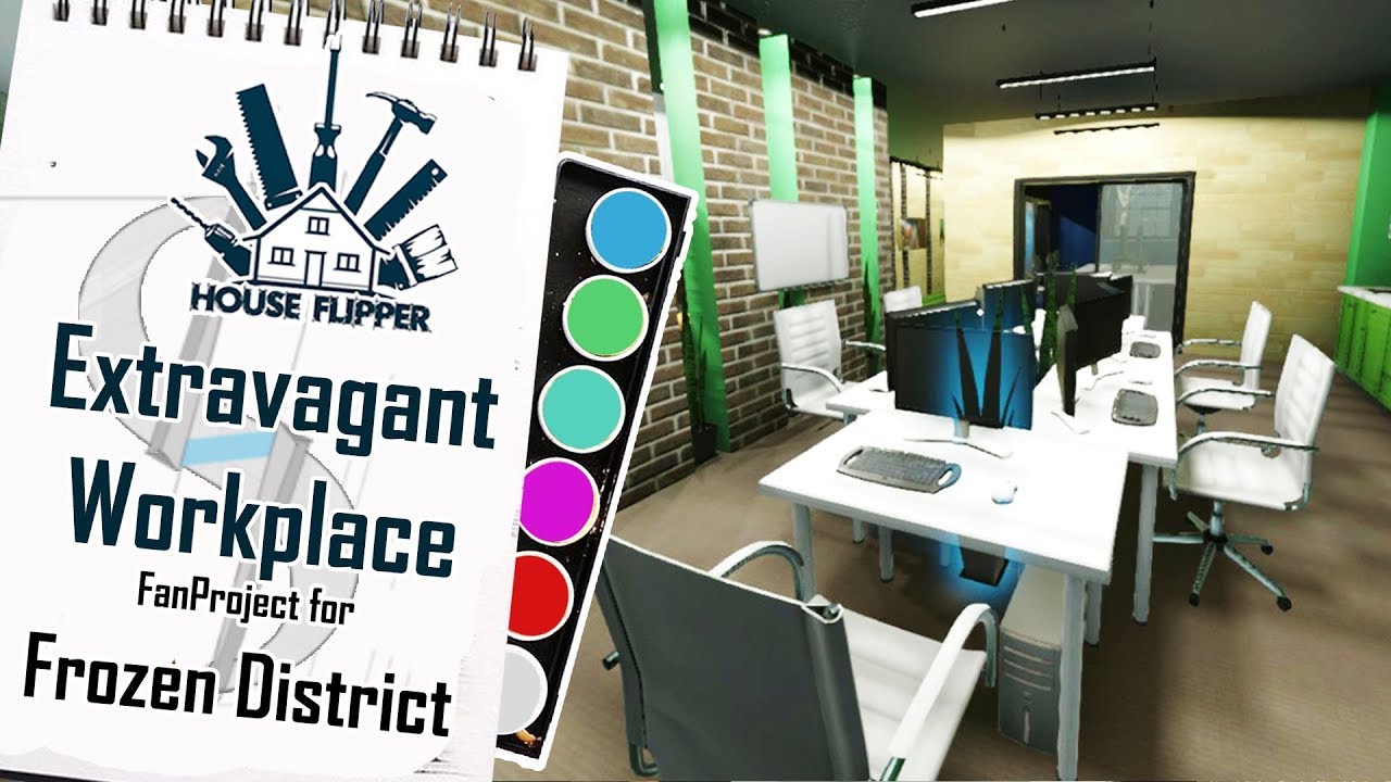 Frozen District EXTRAVAGANT OFFICE DESIGN - An Interior Designer Plays ...