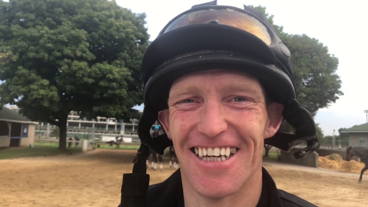 Jockey James Graham on riding at Kentucky Downs - YouTube