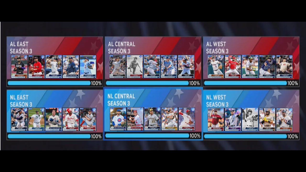ALL 120 Season 3 Team Affinity Packs / MLB The Show 23 - YouTube