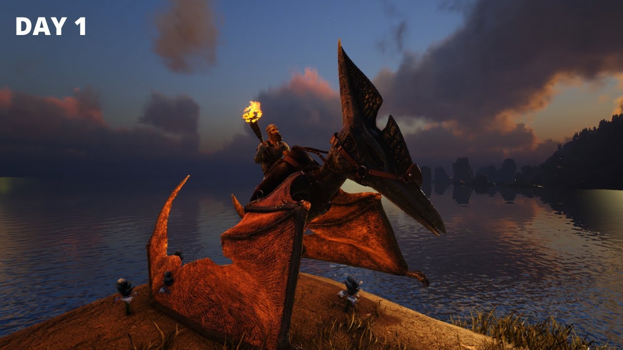 Ark: The New Season Begins: THE PARANOID SURVIVE!!! Awesome NEW DINOS ...