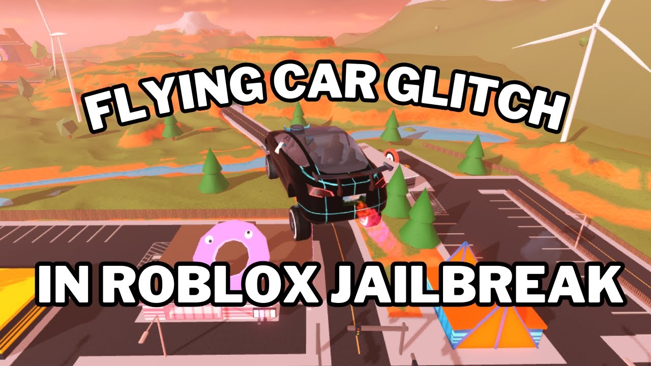 FLYING CAR GLITCH In Roblox JailBreak - YouTube