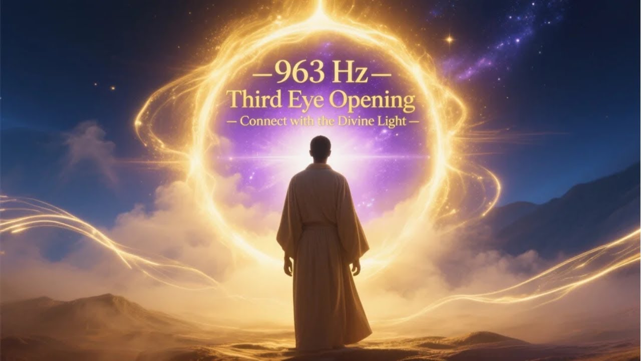 GOD'S FREQUENCY 963 HZ 🙏 Return to Oneness, Crown Chakra - SPIRITUAL ...