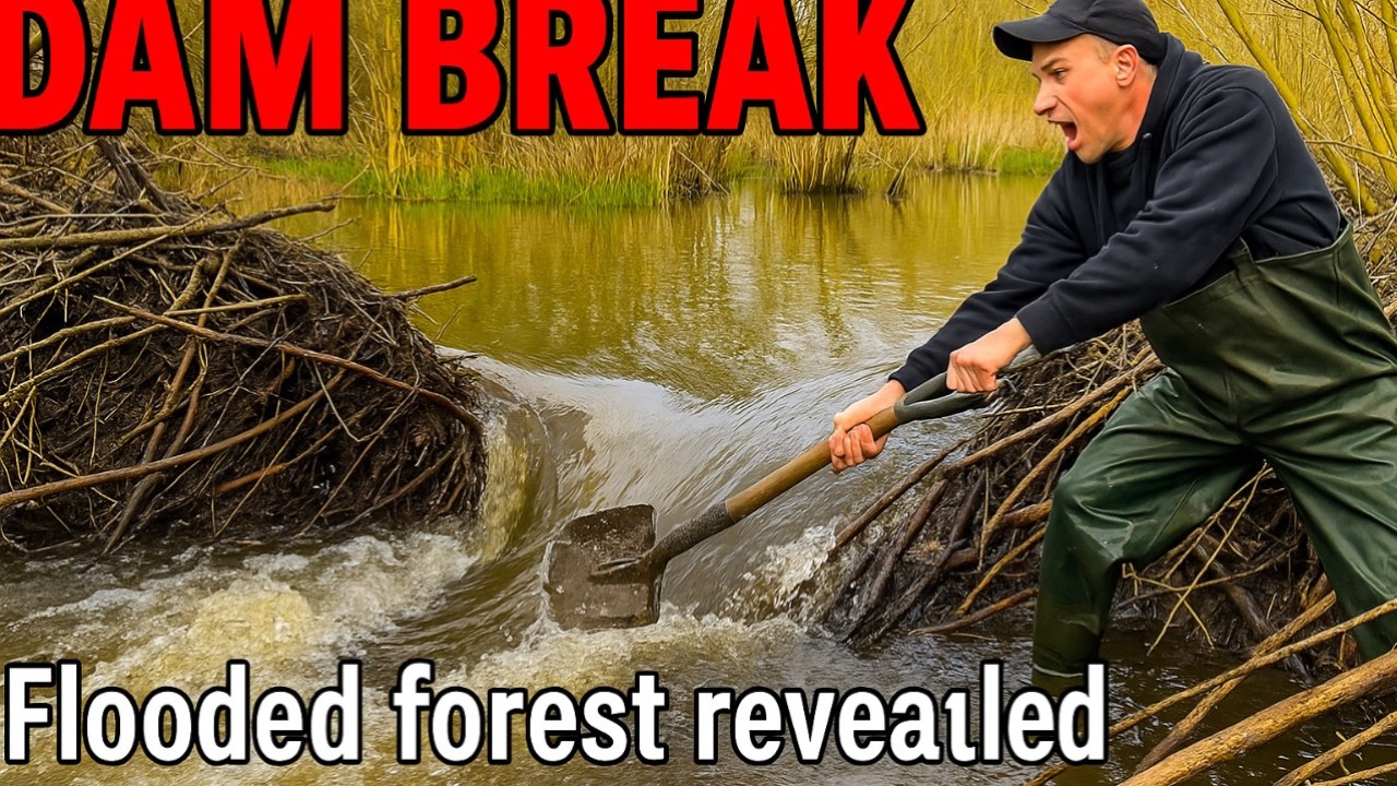 Beaver Dam Collapse – Saving a Flooded Forest! - YouTube