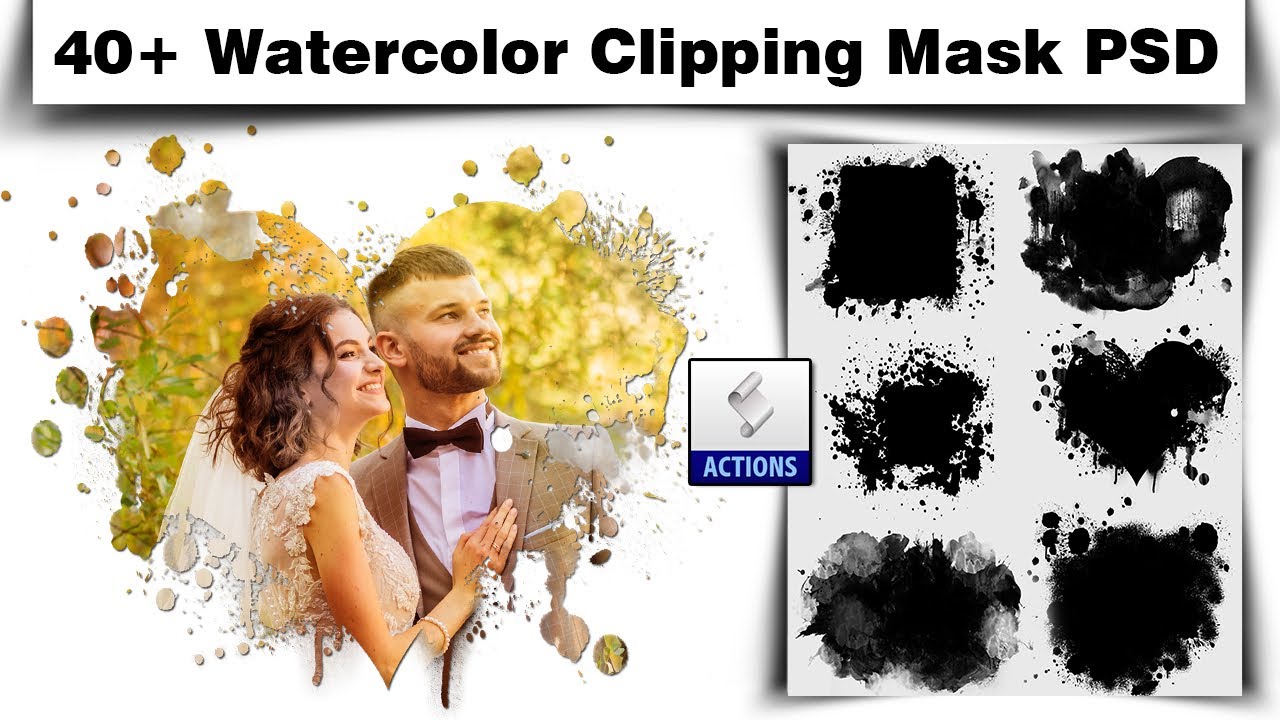 Photoshop Mask Effect & Frame Tutorial 🔥 | Easy Editing with Free ...