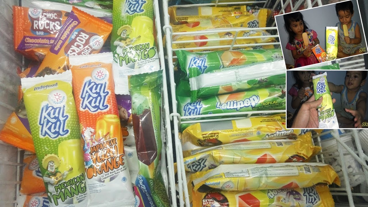 Es Krim KulKul Mexican Mango & Ice Cream Kul kul Japanese Yuzu Orange ...