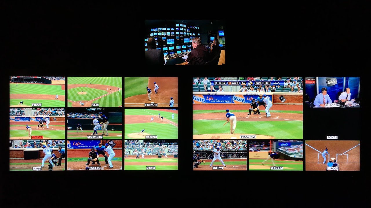 How Baseball on TV is Mixed in Real-Time (iPhone 6S 4K Video Test ...