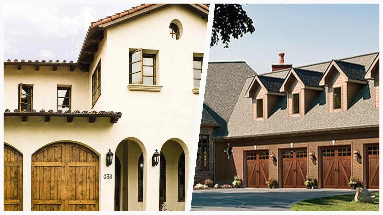 75 Rustic Three-car Garage Design Ideas You'll Love 😊 - YouTube