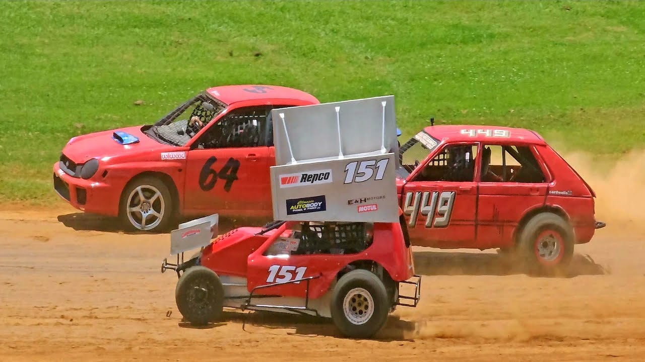 Waiuku Dirt Track Speedway - 4 Cylinder Productions & 4 Cylinder Open ...