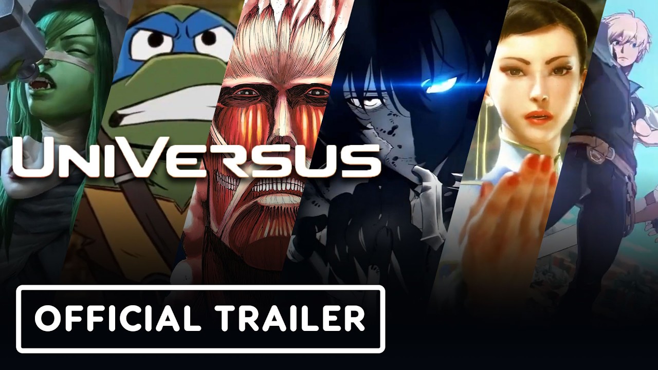 UniVersus - Official 2025 Roadmap Trailer (Solo Leveling, TMNT, Street ...