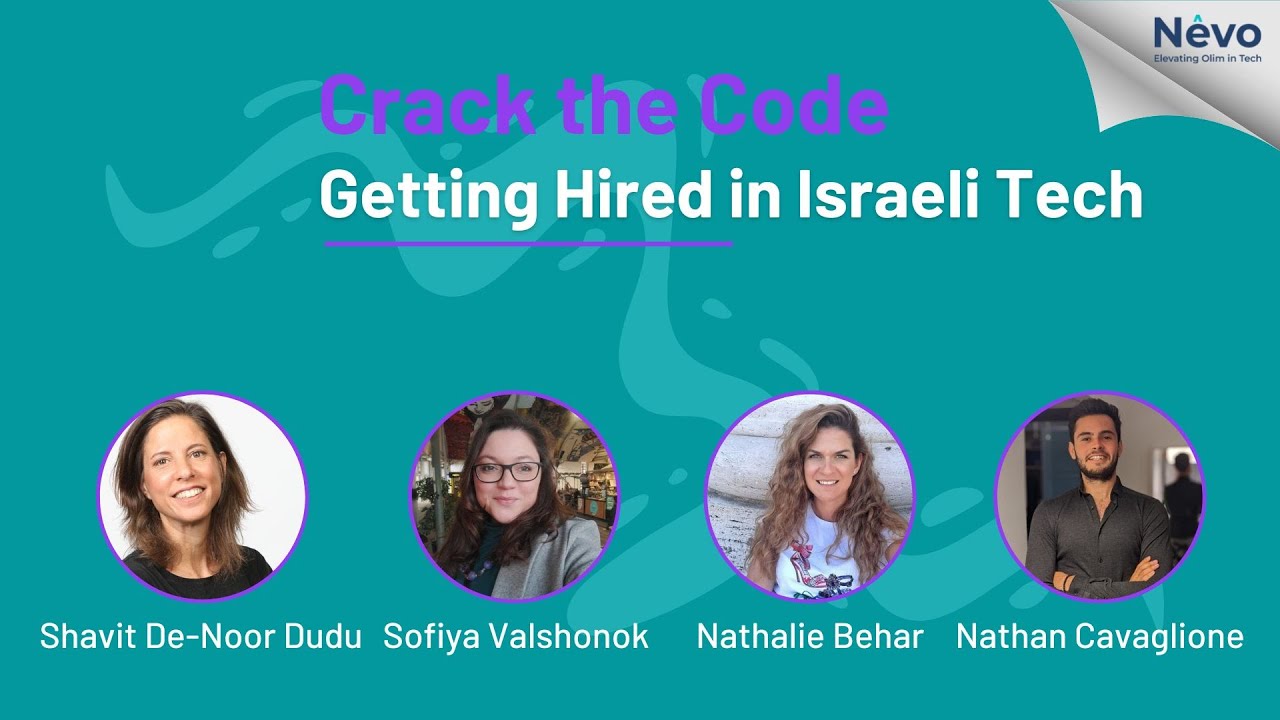 Crack the Code - Getting Hired in Israeli Tech | Nevo Network | EN ...