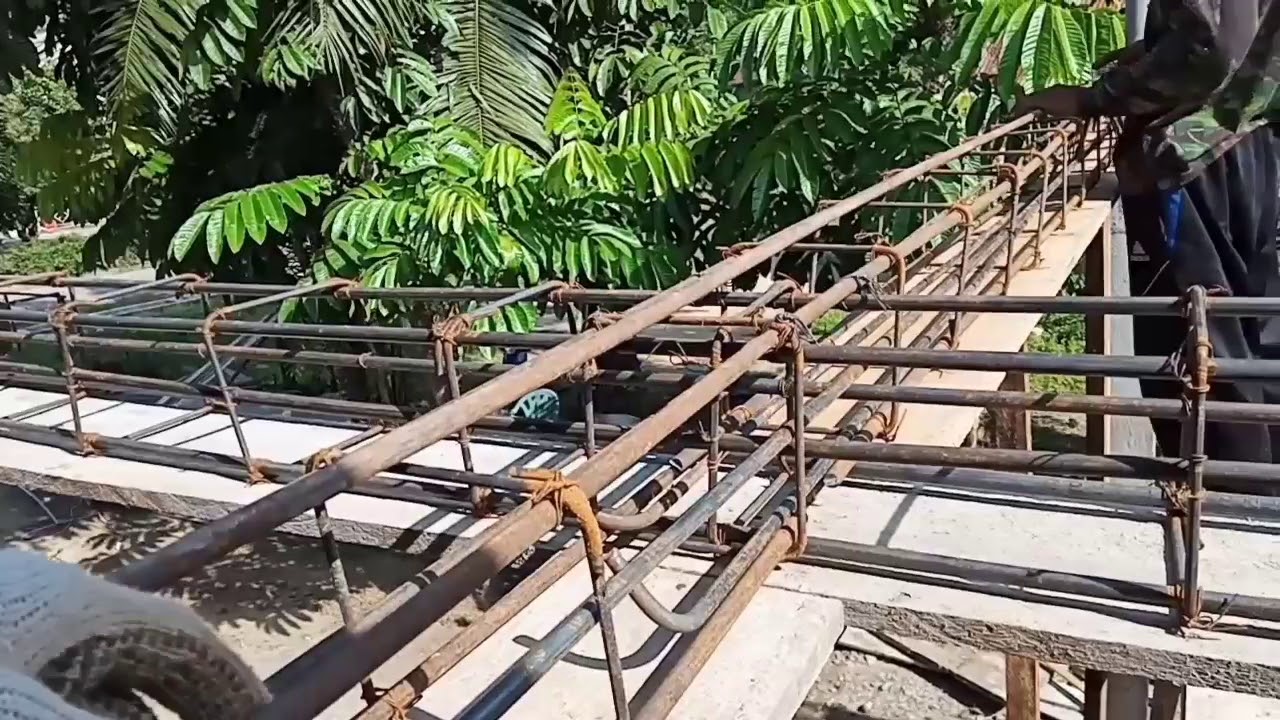 Cara Menyambung Besi Balok Gantung - YouTube