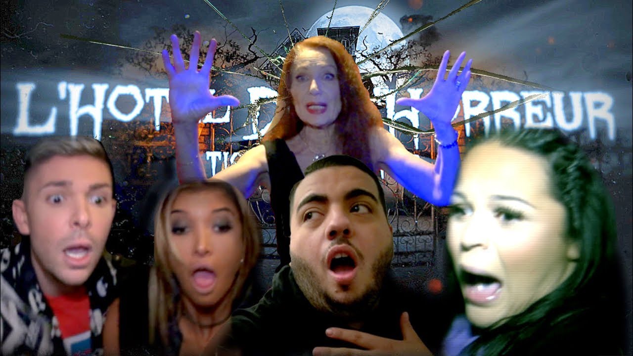 L'HÔTEL DE L'HORREUR: Sarah Fraisou, Jaja, Mélanie Dédigama et Sam ...