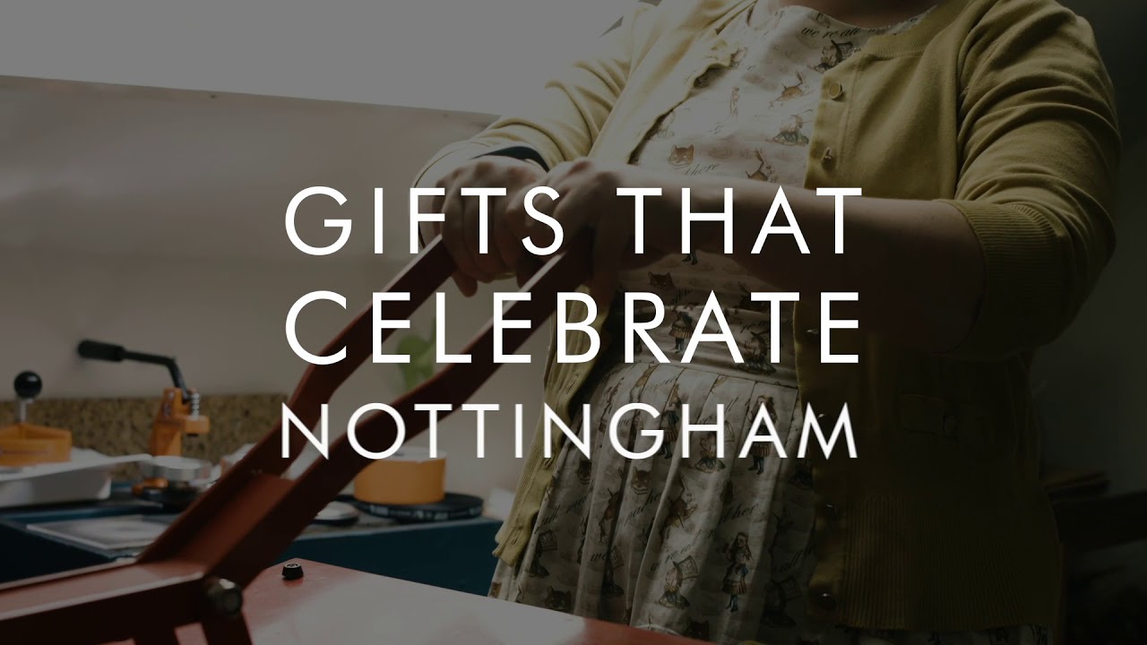 Gifts that celebrate Nottingham - YouTube