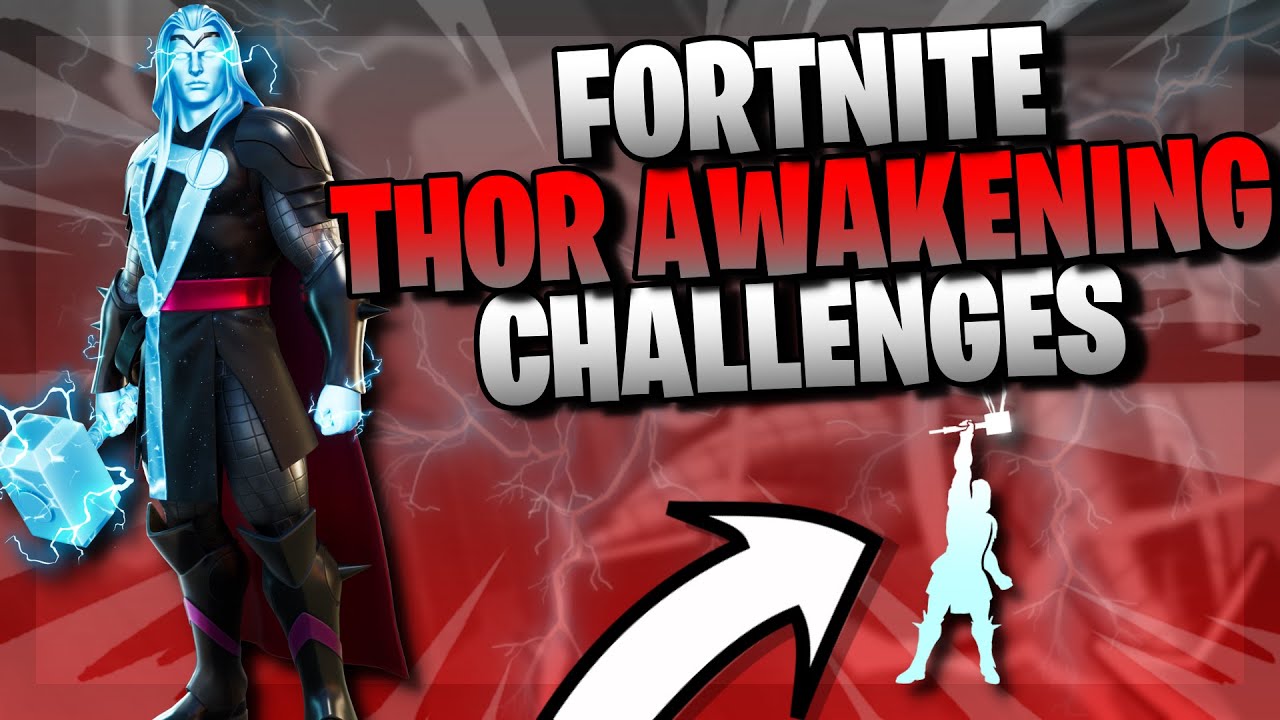 ALL Thor Awakening Challenges Guide! Unlocking Thor's Almighty Style ...