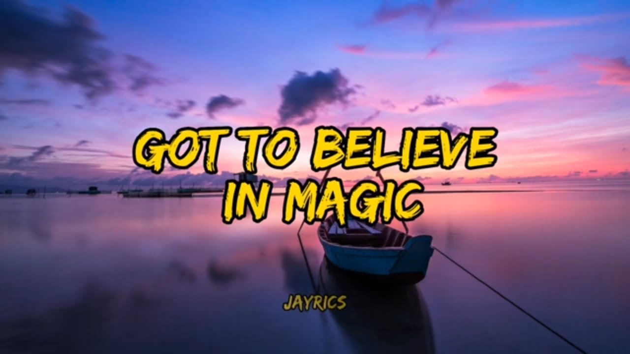 Got To Believe In Magic (lyrics) - David Pomeranz - YouTube