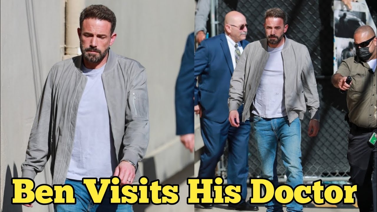 Ben Affleck Seeks Medical Attention for Persistent Neck Pain - YouTube