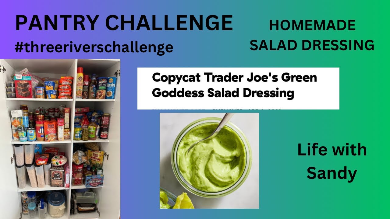 PANTRY CHALLENGE RECIPE FROM SCRATCH #threeriverschallenge - YouTube