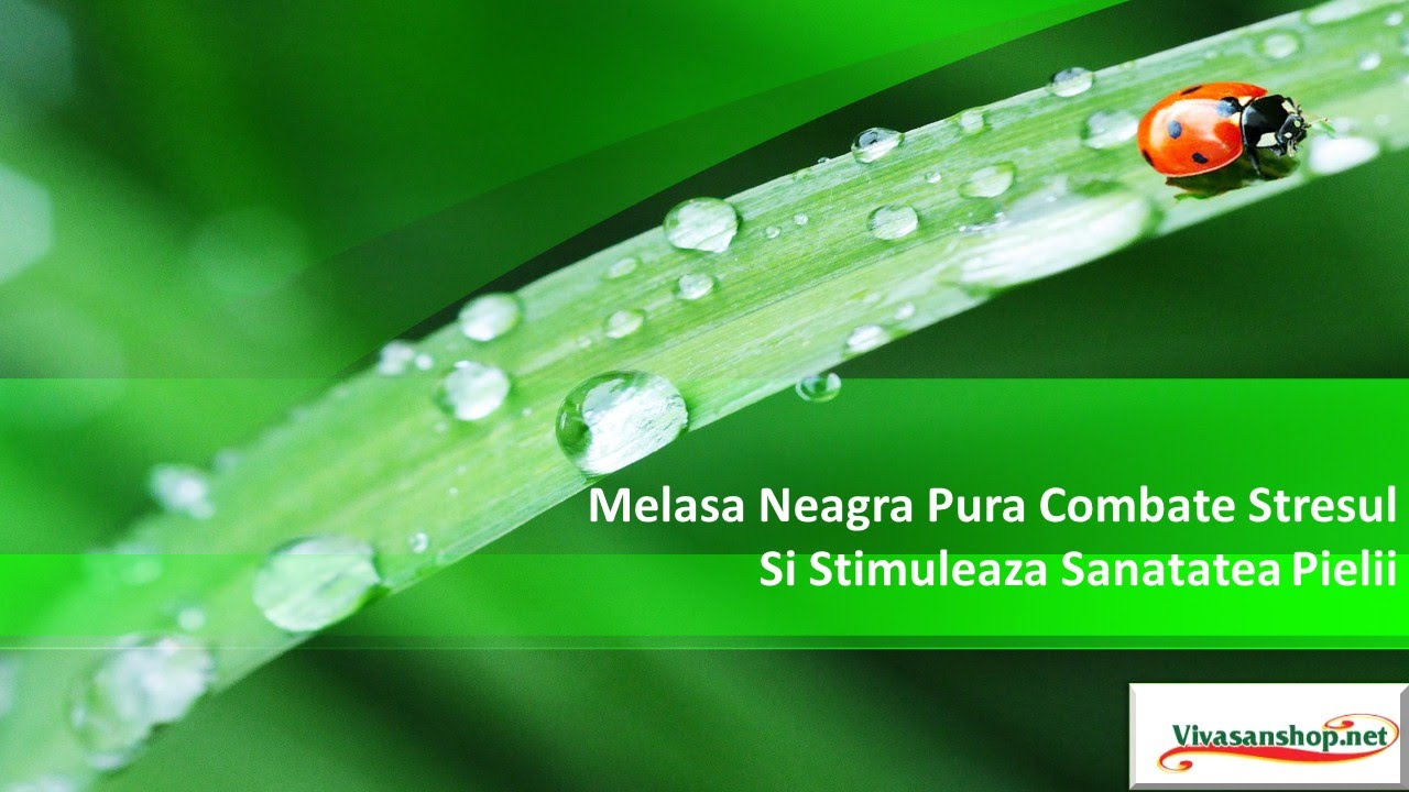 Melasa Neagra Pura Combate Stresul Si Stimuleaza Sanatatea Pielii ...