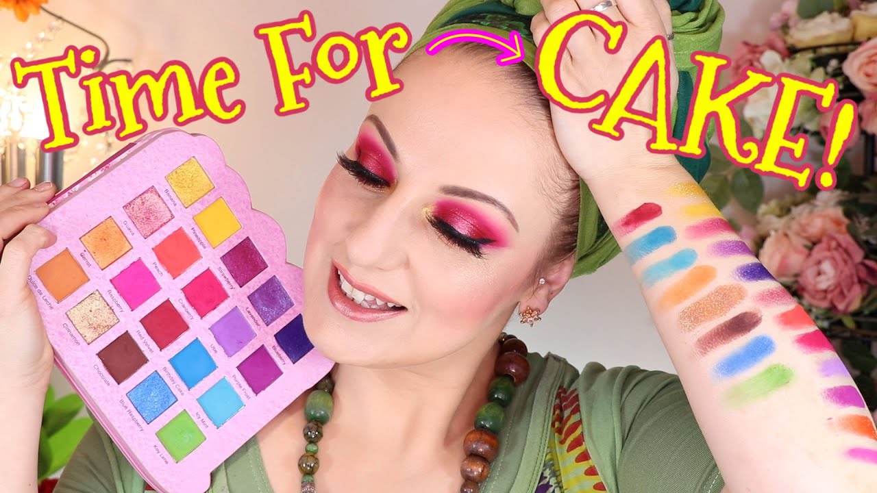 Glamlite | Cake Palette | Review, Swatches & 5 Looks | by Leorah MUA ...