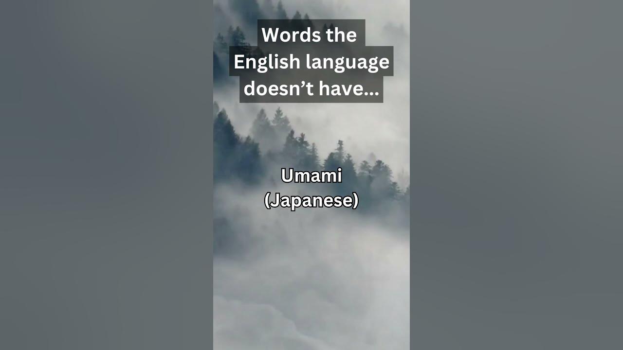 Words the English language doesn't have... pt.7 #shorts - YouTube